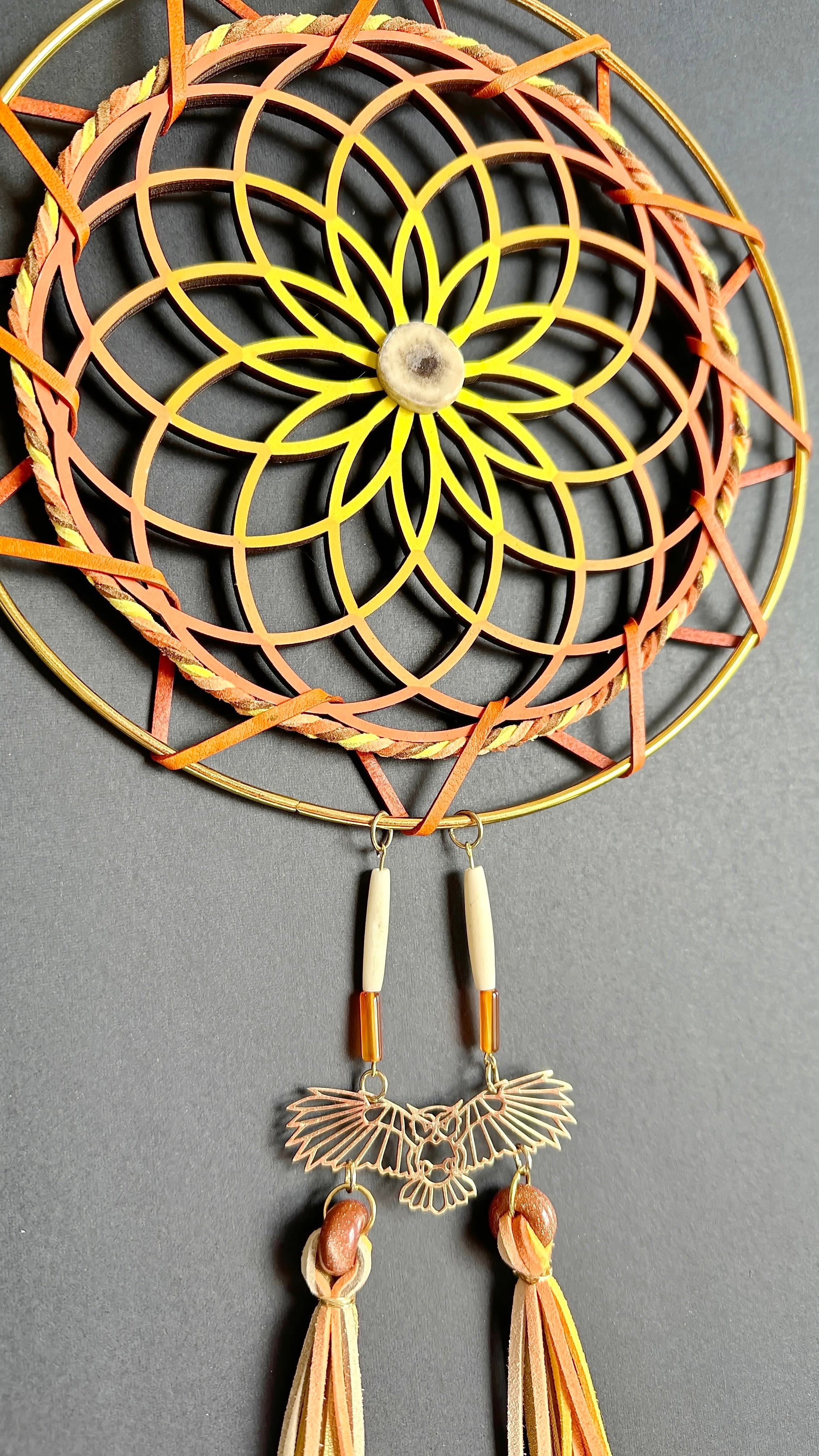 Hand Painted First Nations Dreamcatchers – Cree Craft