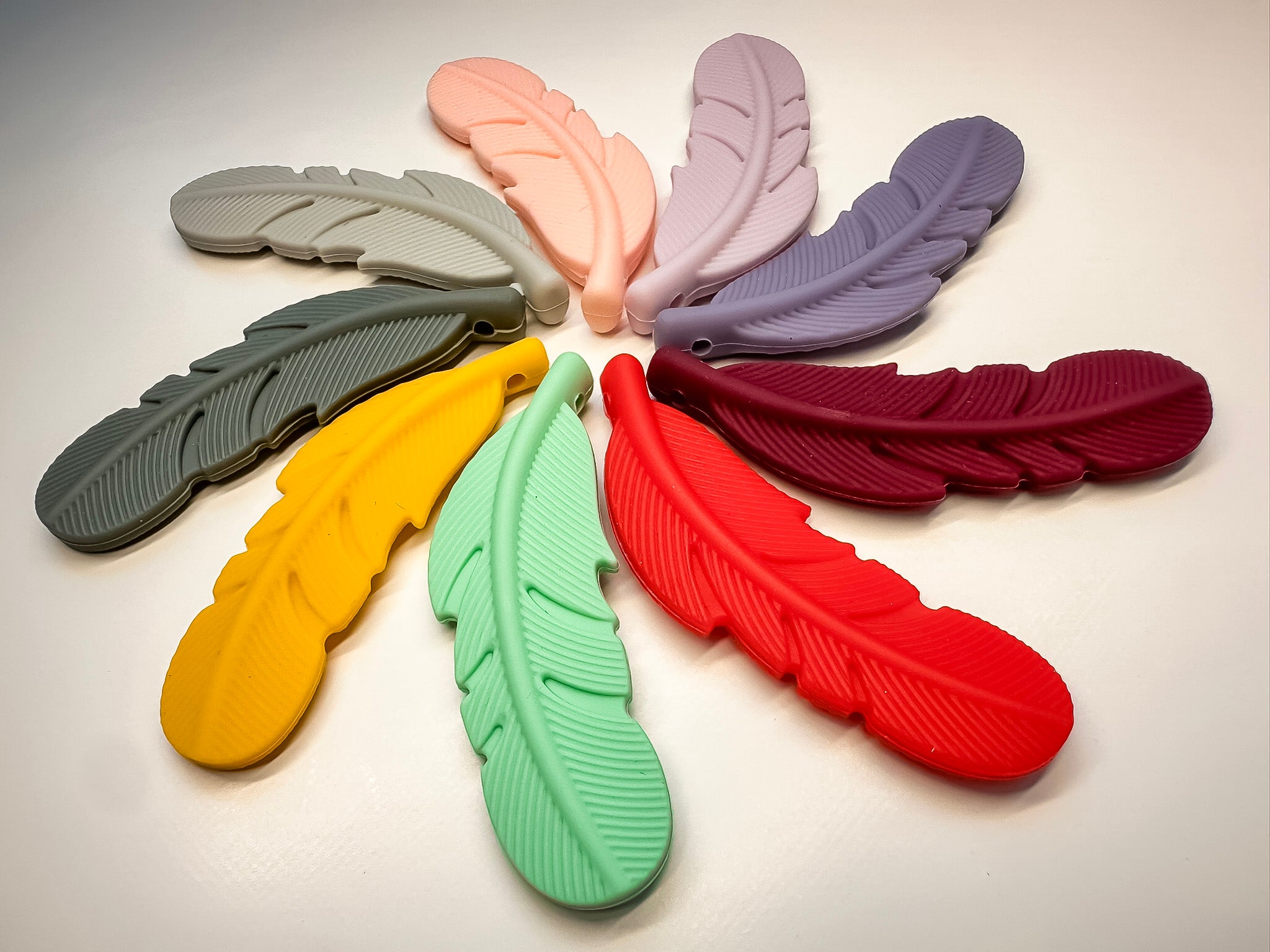 Silicone Focal - Feather – Cree Craft