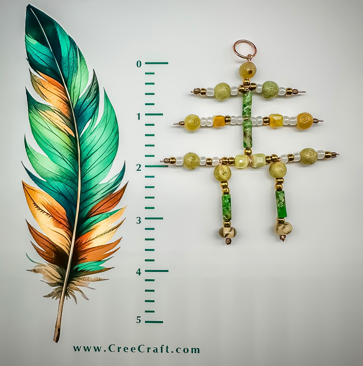 Inukshuk - Beaded Ornament – Cree Craft