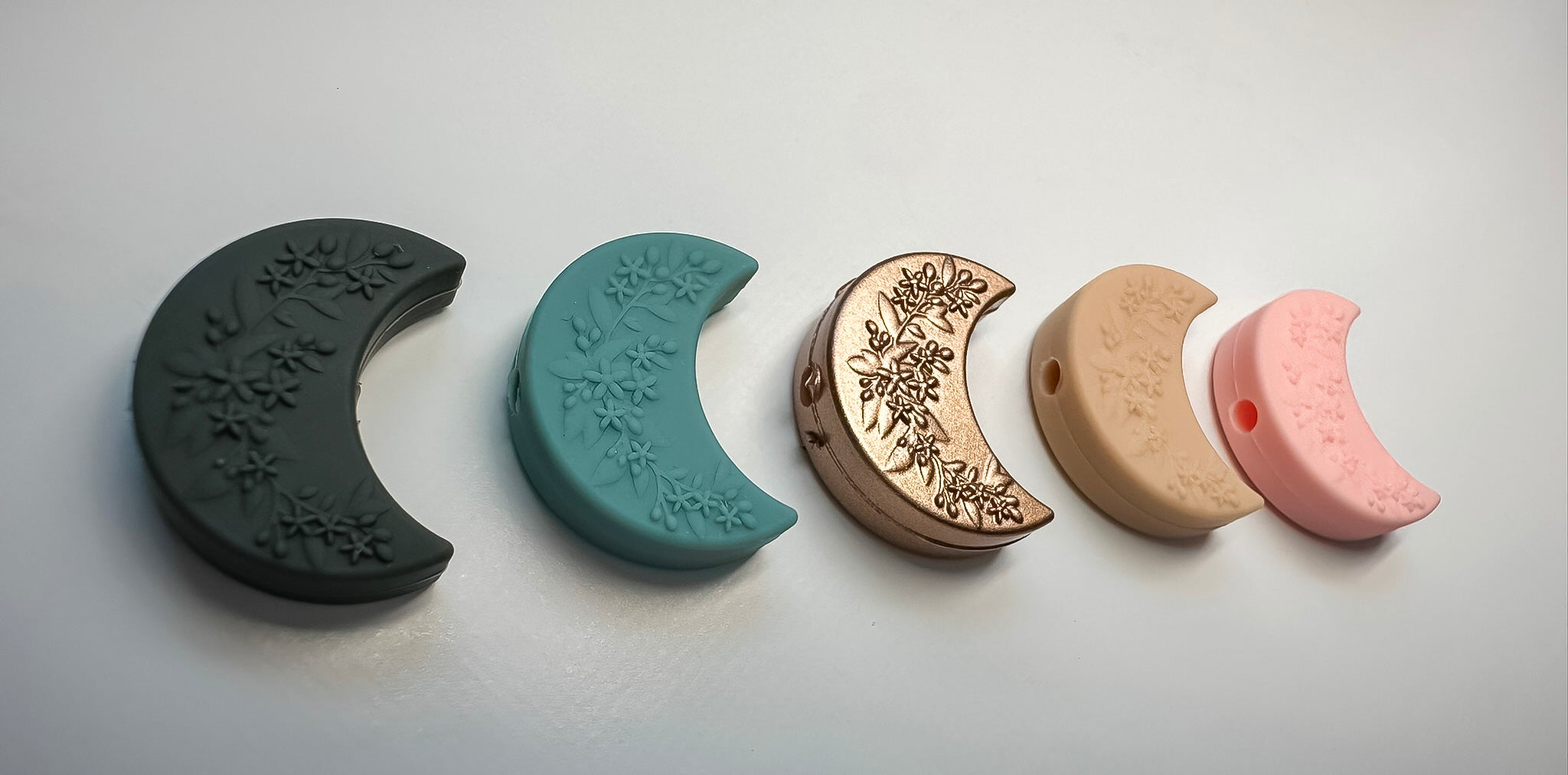 Silicone Focal - Crescent Moon – Cree Craft