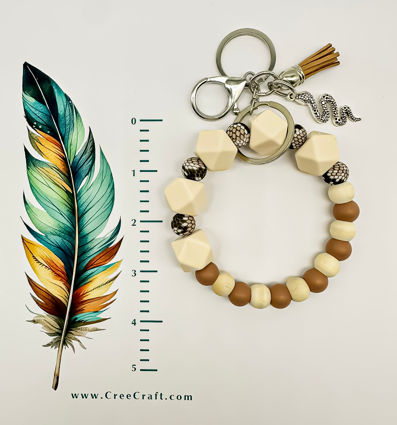 Wristlet - Snake – Cree Craft