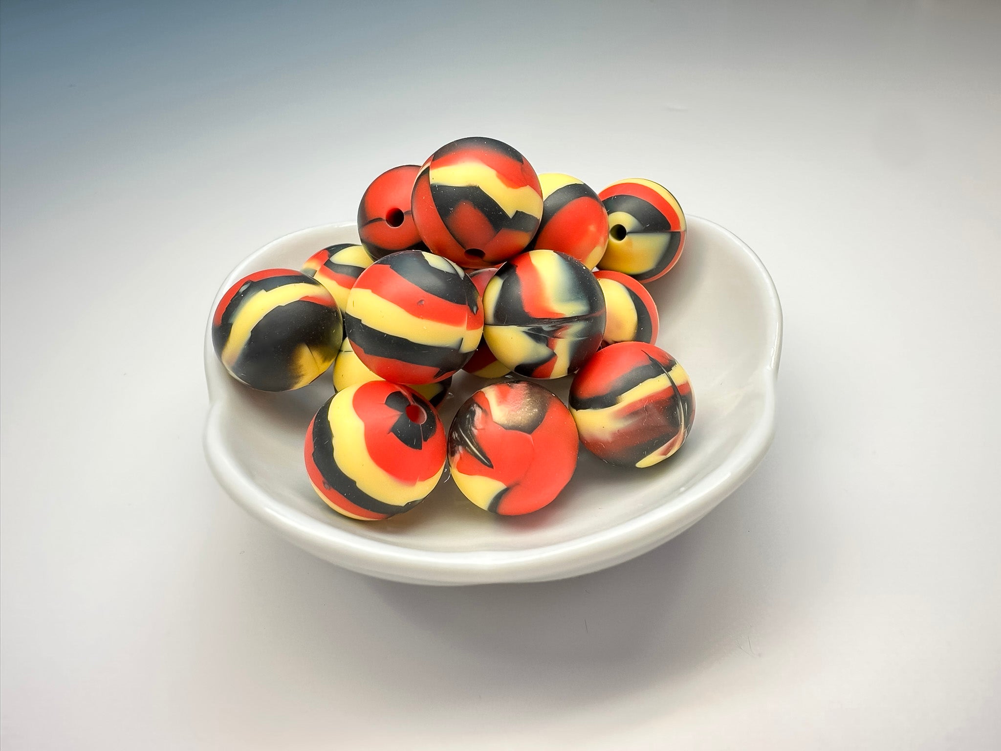 Silicone Bead 15mm - Sacred Colours – Cree Craft