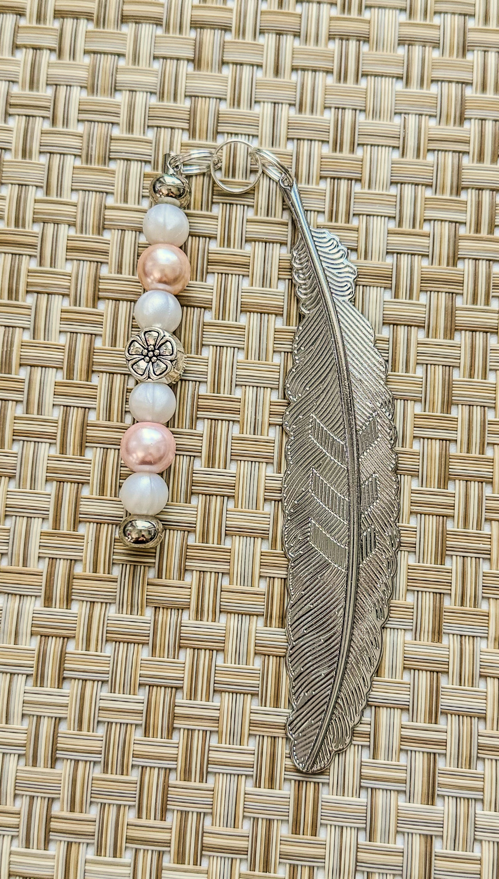 Metal Feather Bookmark – Cree Craft