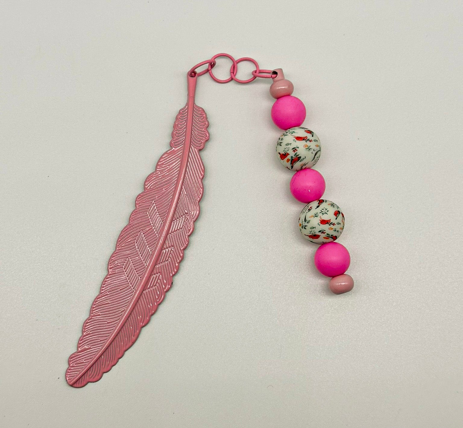 Metal Feather Bookmark – Cree Craft