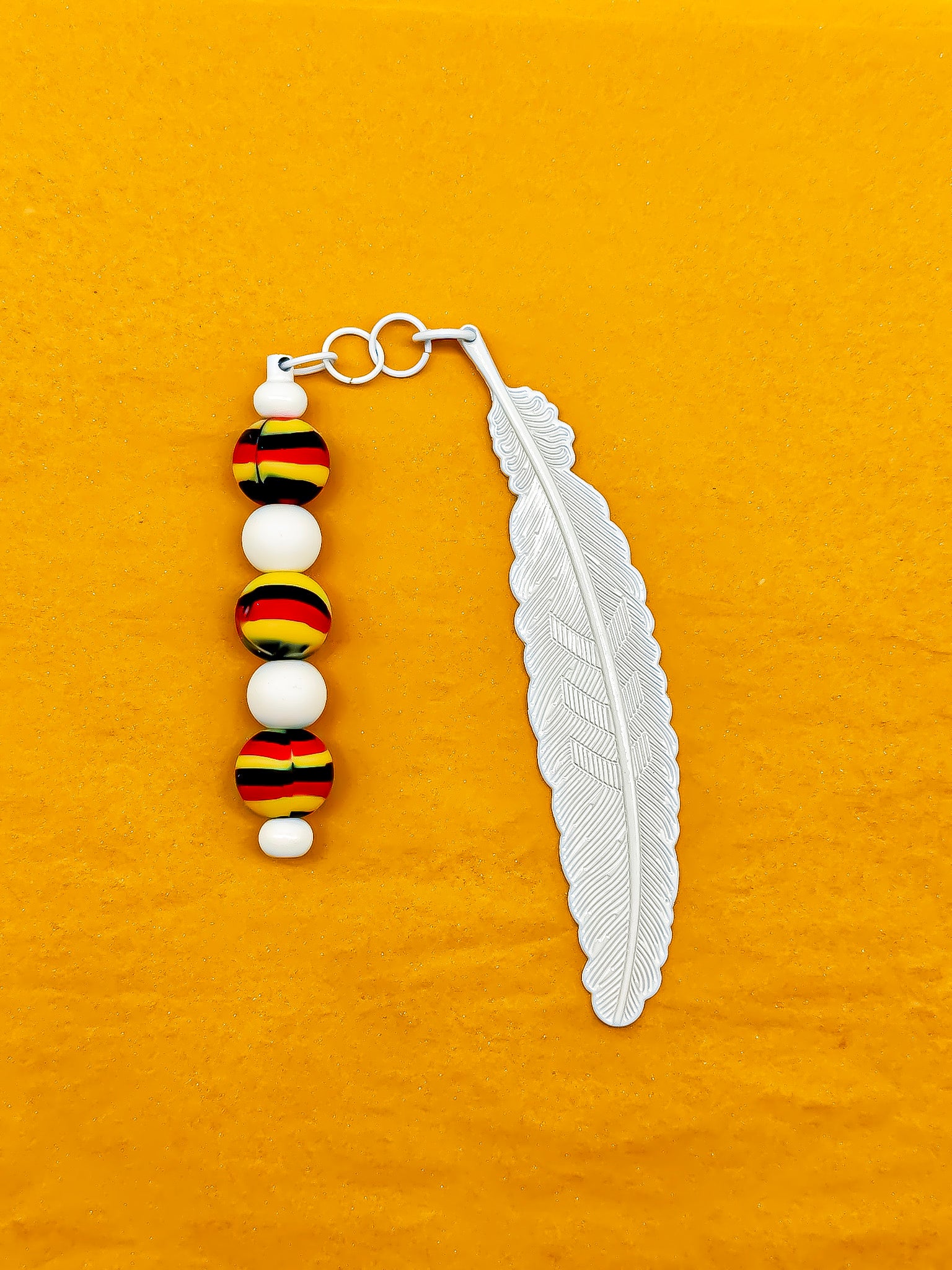 Metal Feather Bookmark – Cree Craft