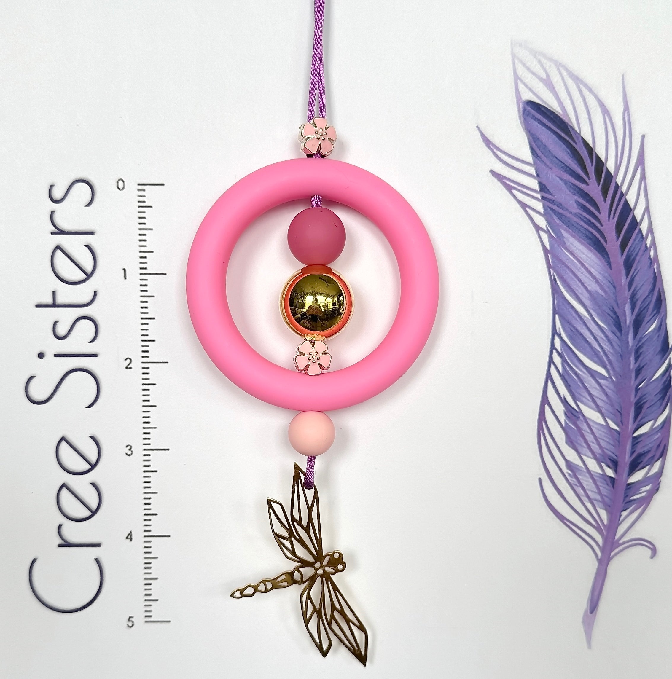 Car Charm - Dragonfly – Cree Craft