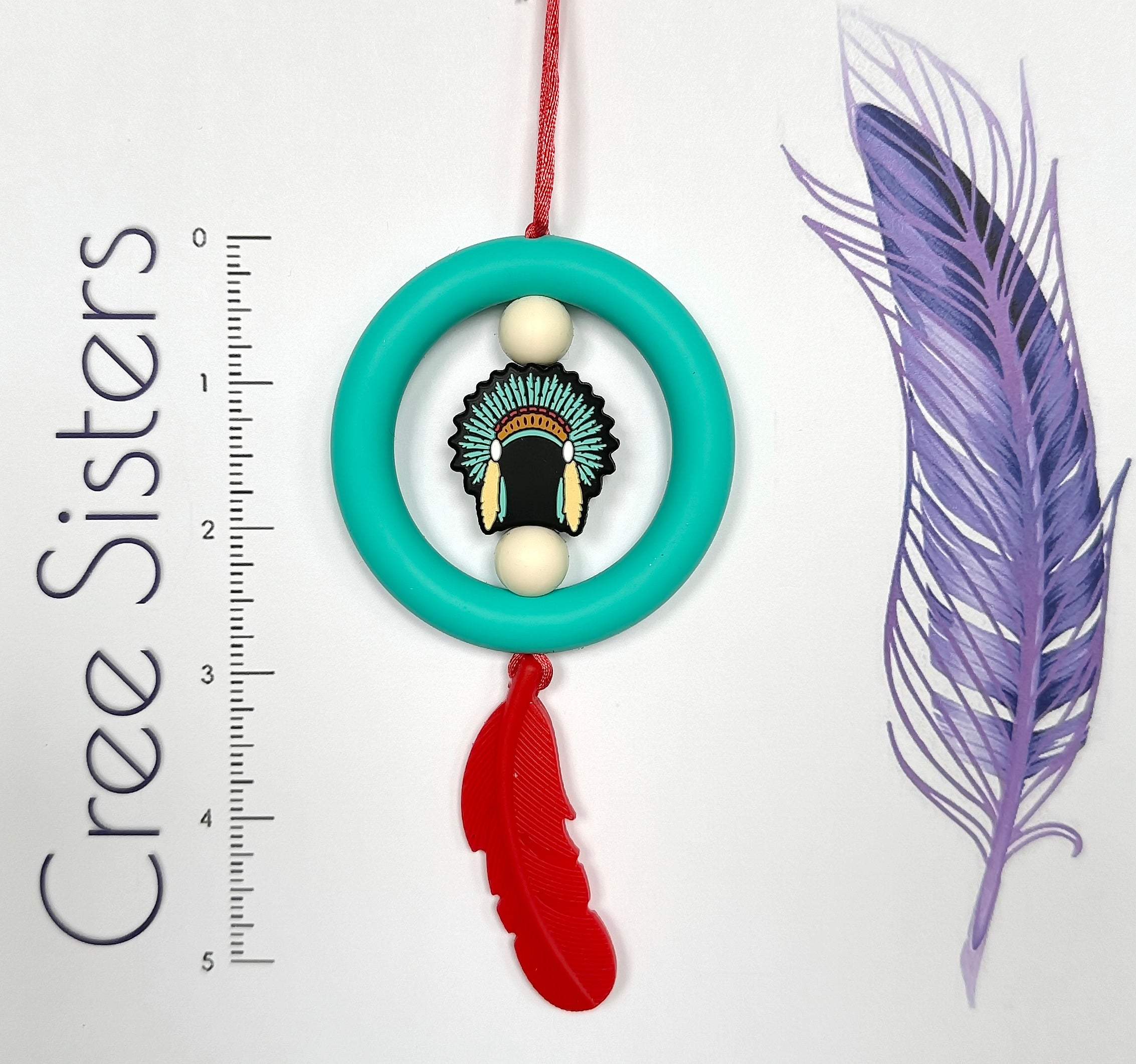 Car Charm - Headdress – Cree Craft