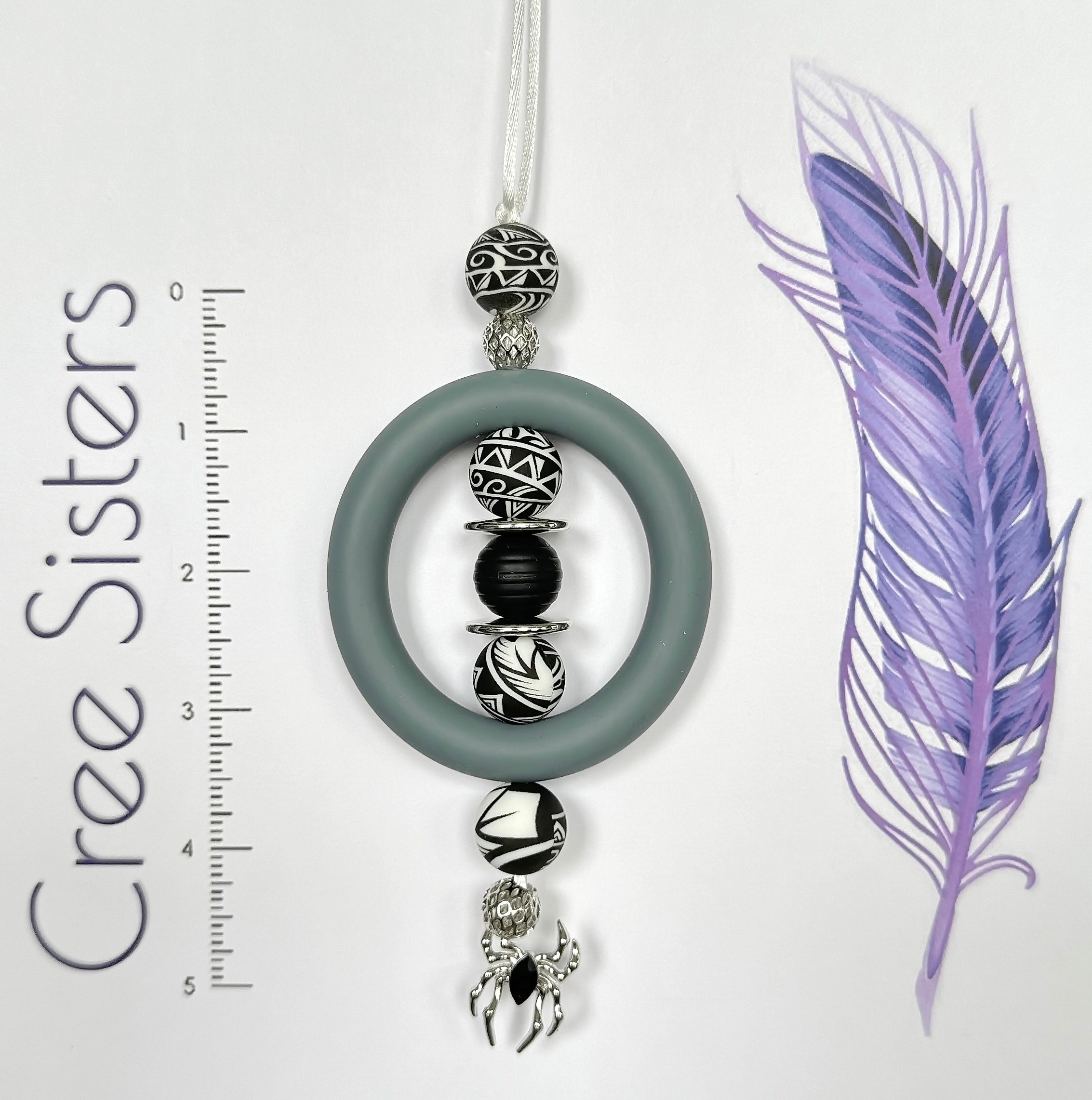 Car Charm - Spider – Cree Craft