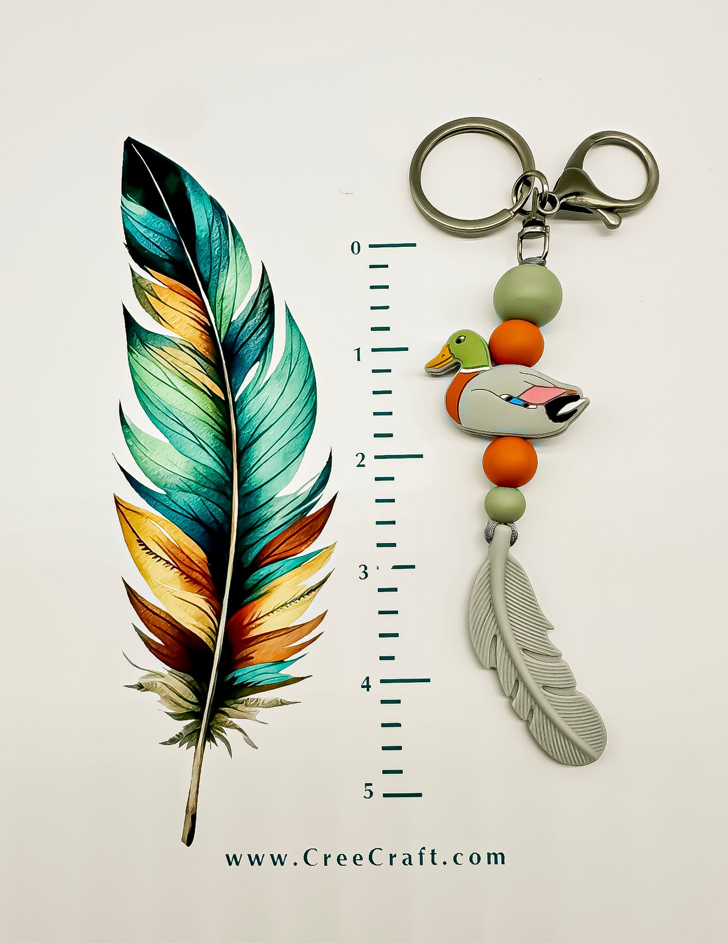 Key Chain - Duck – Cree Craft