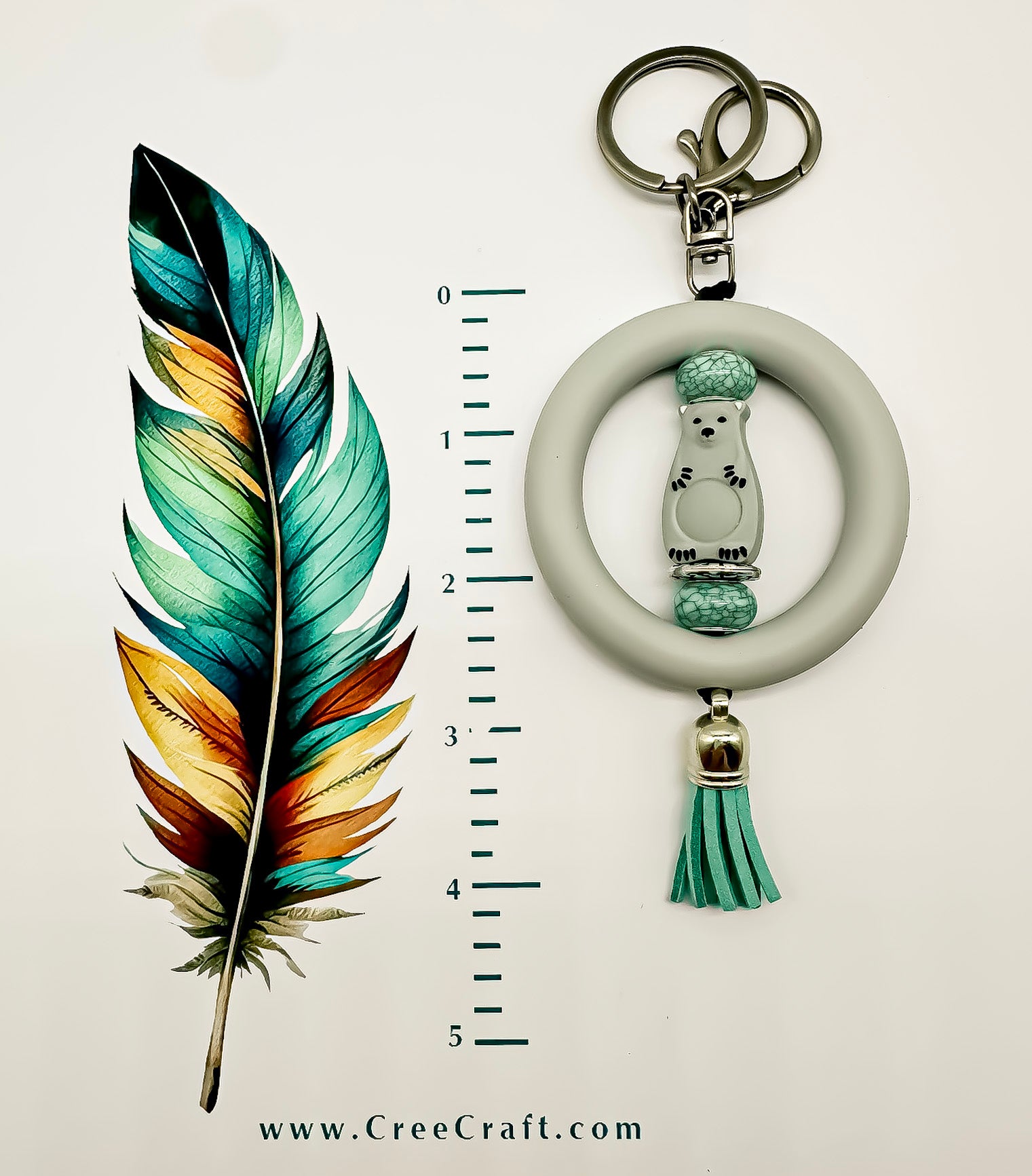 Easy Grasp Keychain - Bear – Cree Craft