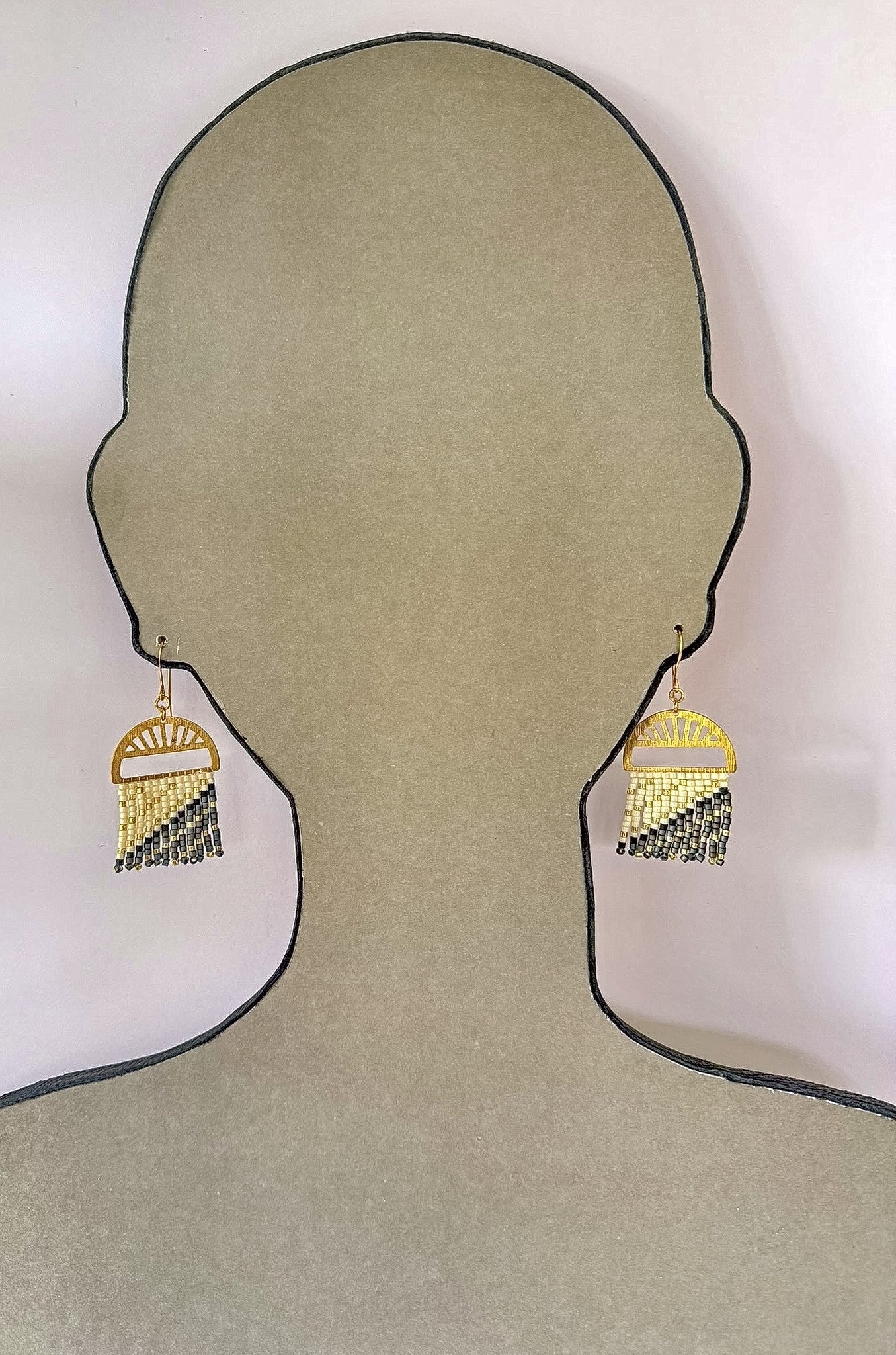 Half Sunrays - Indigenous Handmade Earrings – Cree Craft