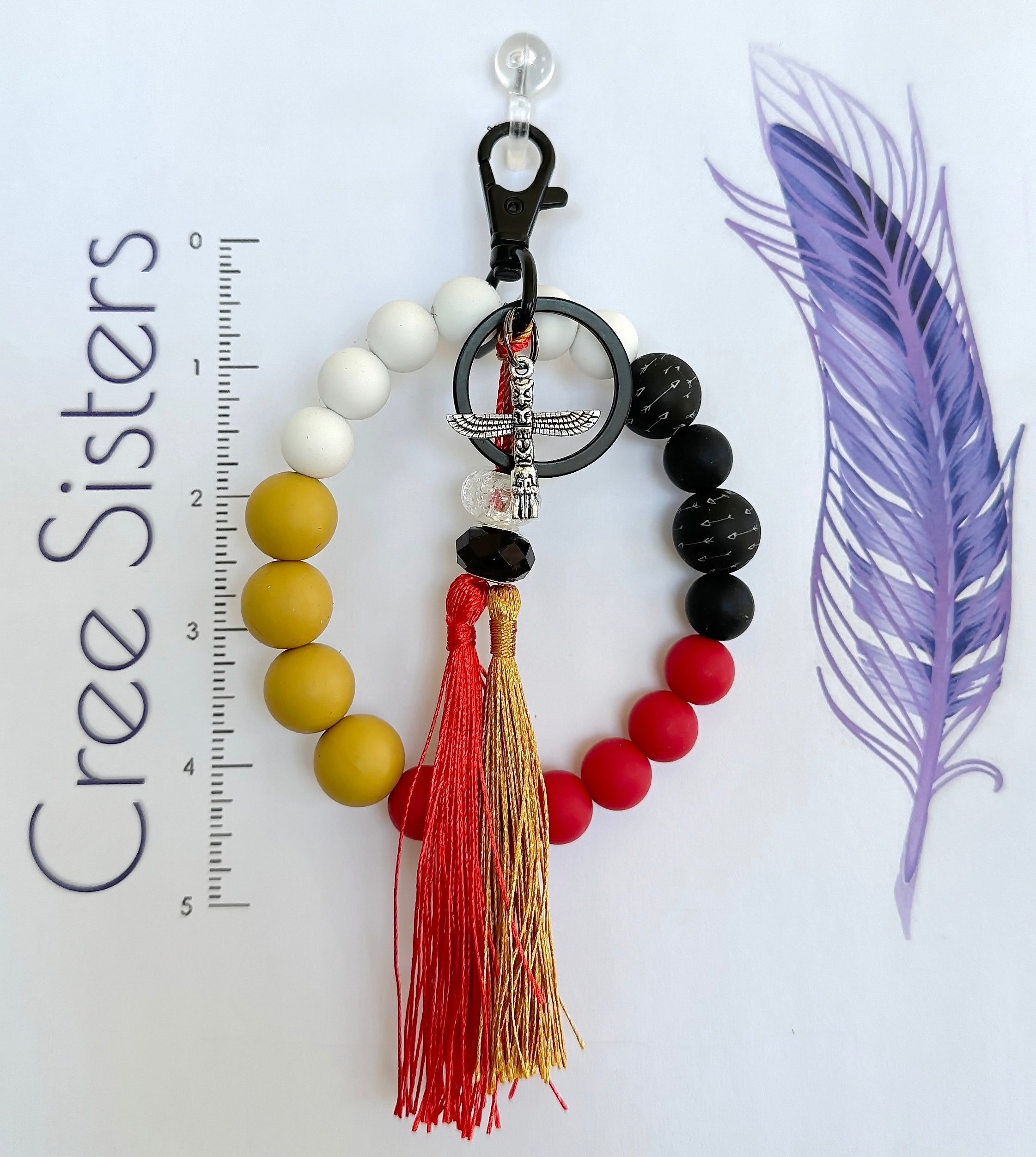 Wristlet - Totem Pole – Cree Craft