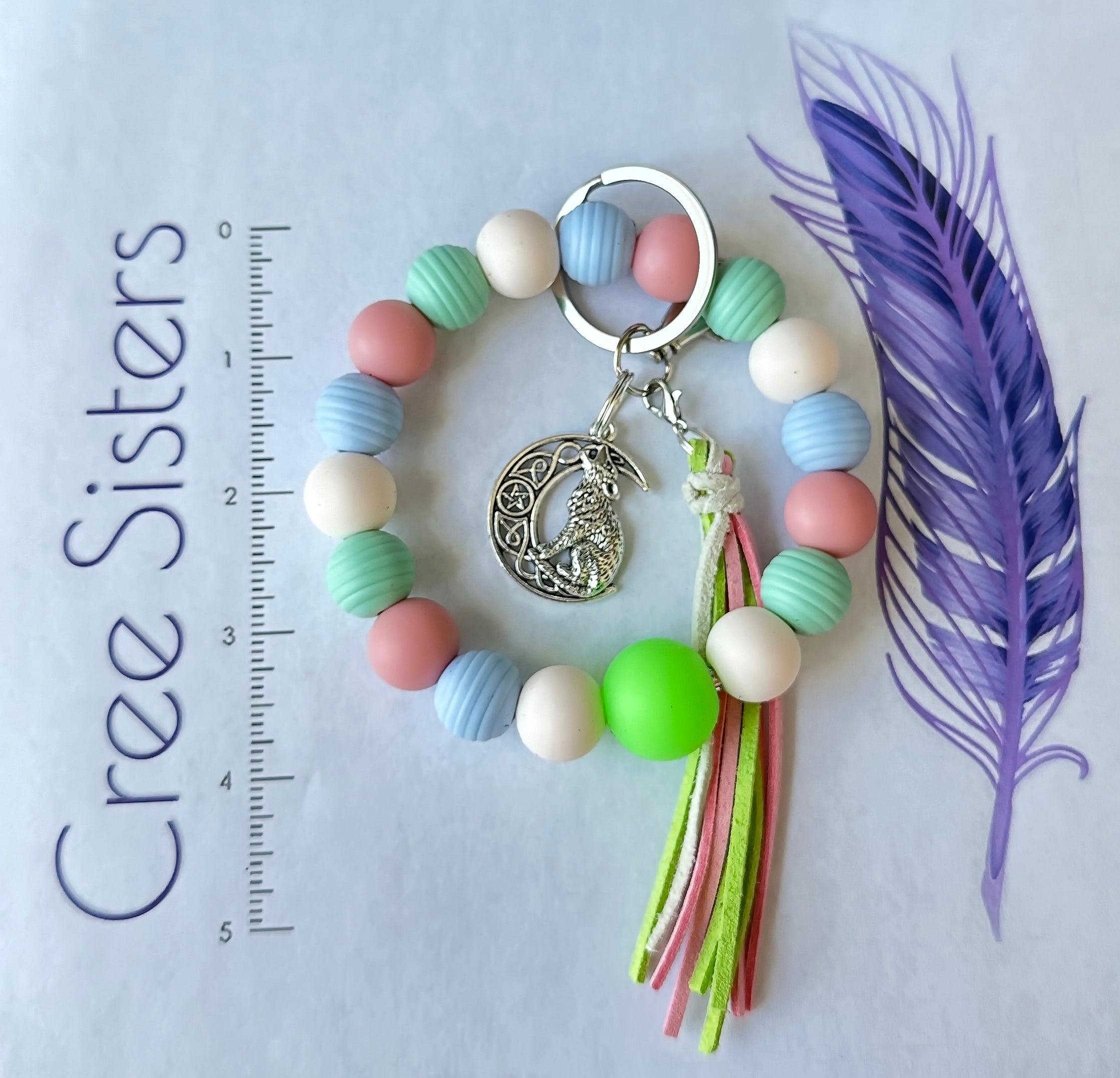 Wristlet - Wolf – Cree Craft