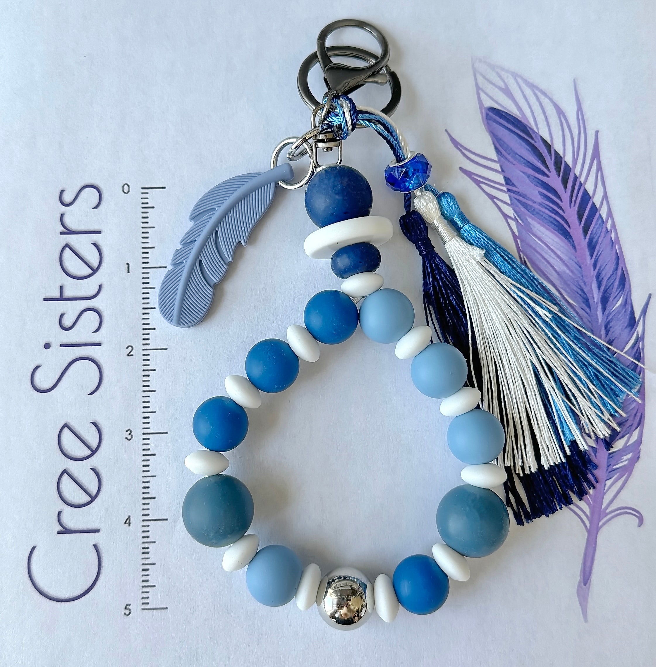 Wristlet - Feather – Cree Craft