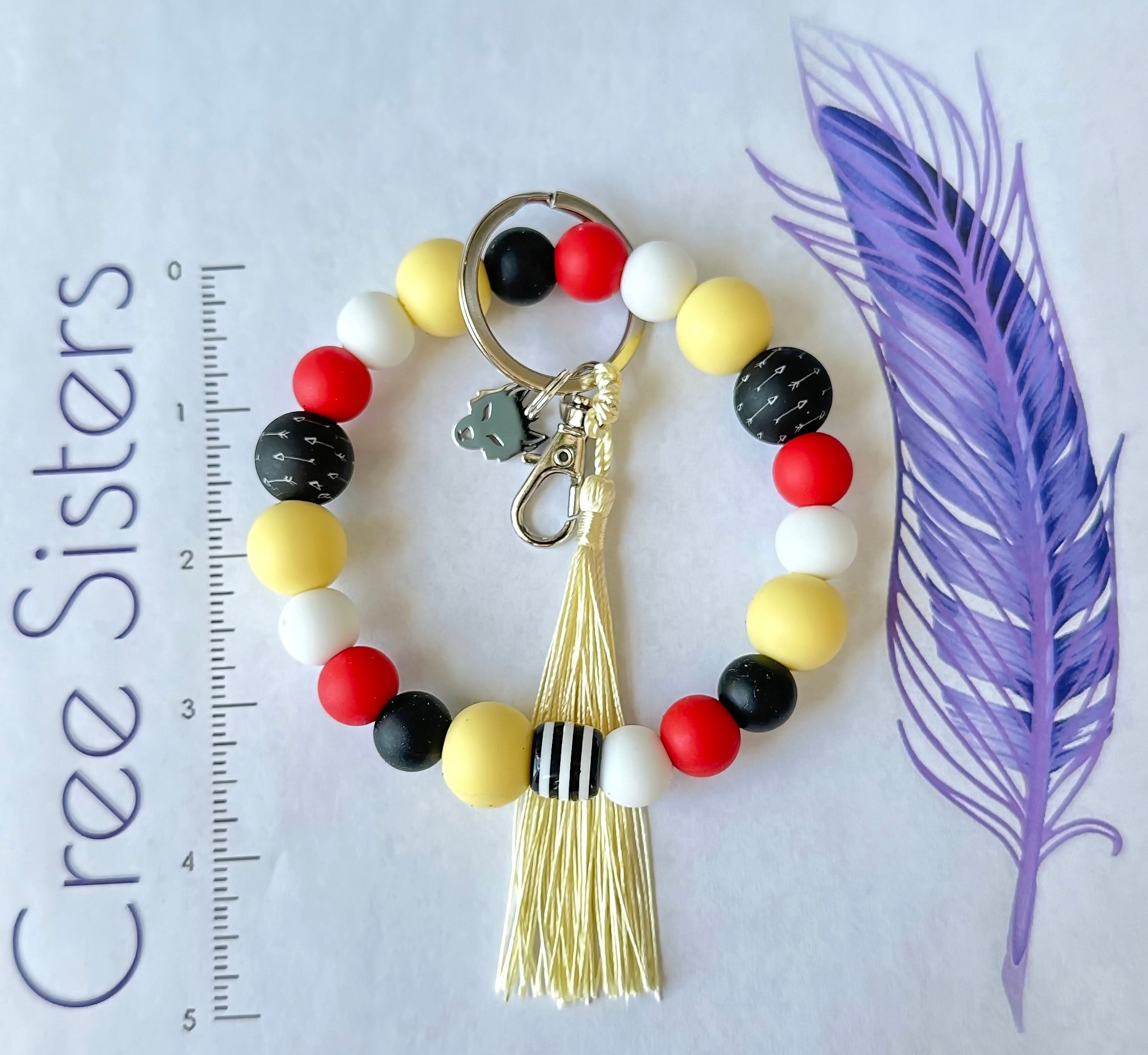 Wristlet - Wolf – Cree Craft