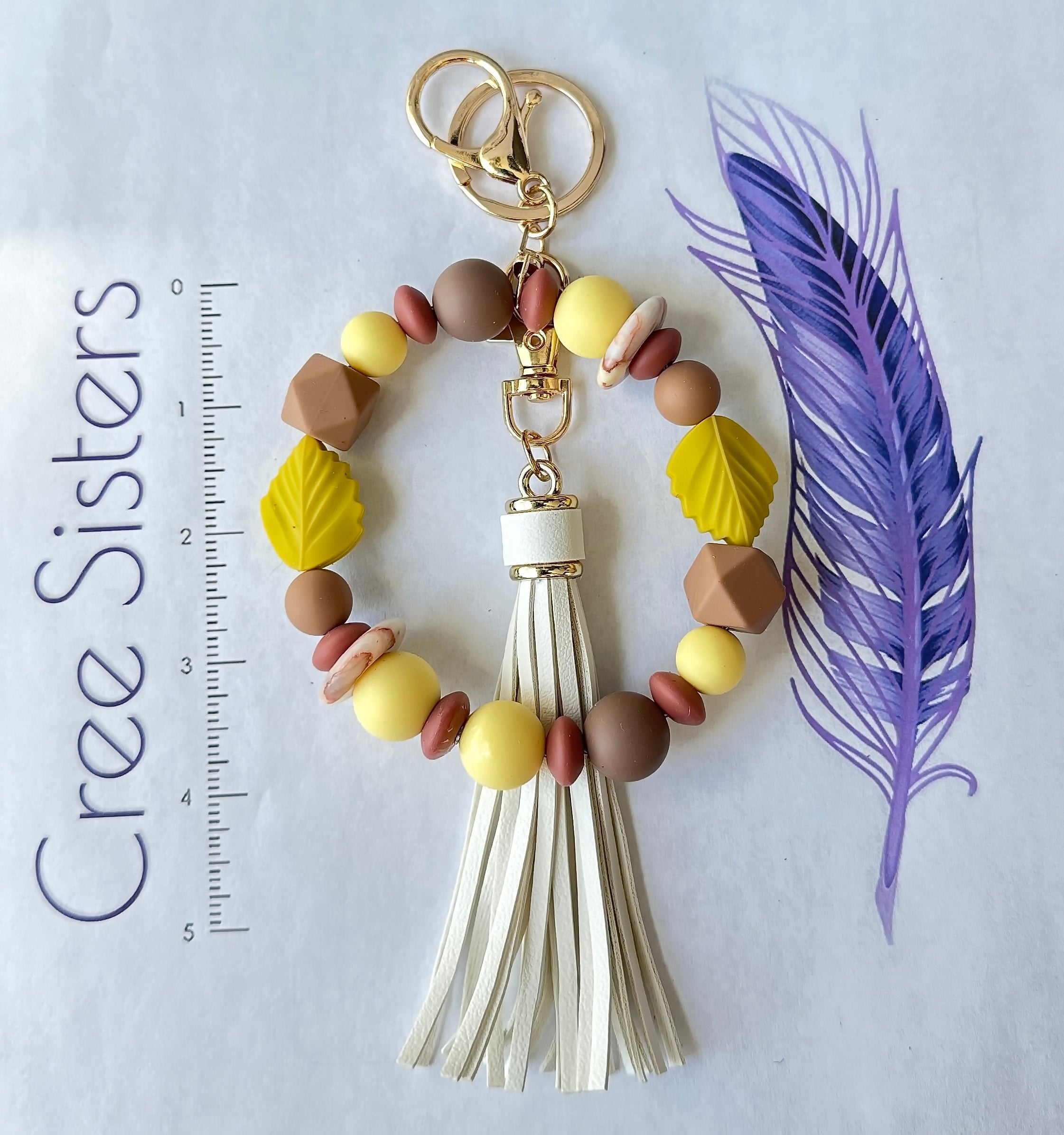 Wristlet - Leaf – Cree Craft