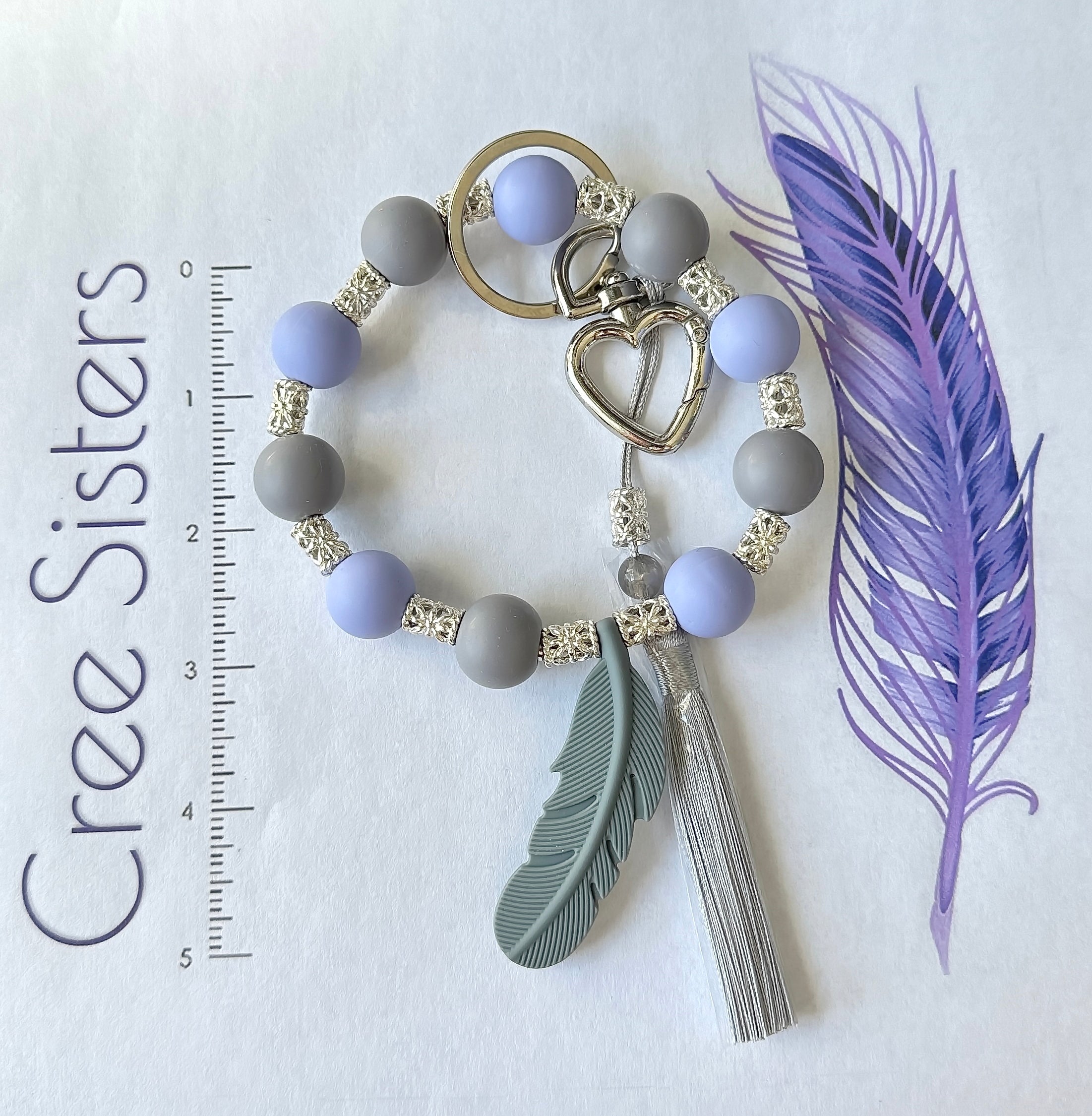 Wristlet - Feather – Cree Craft